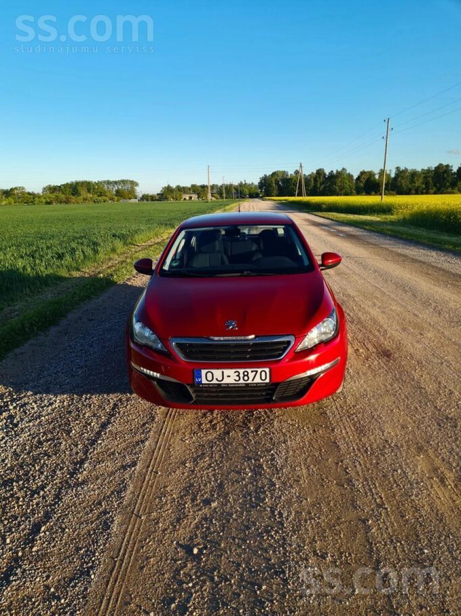 Красный Пежо 308 2016 в Елгава, объемом двигателя 1.60 л и пробегом 267 тыс. км за 4300 €, фото 1 на AUTOMOTO.COM.LV
