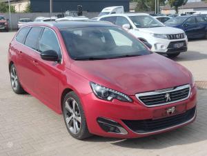 Red Peugeot 308 2016 in Taurage, with an engine capacity of 1.56 L and mileage of 230 thousand km for 6200 €, photo  on AUTOMOTO.COM.LV