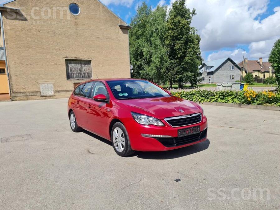 Sarkans Peugeot 308 2016 Jelgava, ar dzinēja tilpumu 1.60 L un nobraukumu 261 tūkst. km par 5000 €, foto 4 vietnē AUTOMOTO.COM.LV