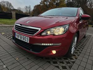 Red Peugeot 308 2017 in Kaunas, with an engine capacity of 1.20 L and mileage of 202 thousand km for 6000 €, photo 9 on AUTOMOTO.COM.LV