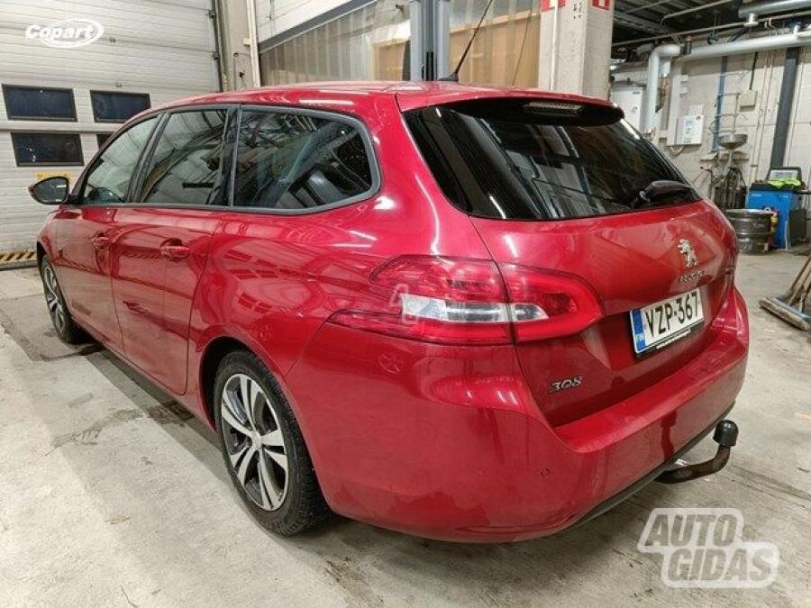 Red Peugeot 308 2017 in Vilnius, with an engine capacity of 1.20 L and mileage of 183 thousand km for 5000 €, photo 3 on AUTOMOTO.COM.LV