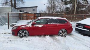 Red Peugeot 308 2017 in Vilnius, with an engine capacity of 1.20 L and mileage of 183 thousand km for 5000 €, photo 15 on AUTOMOTO.COM.LV