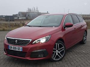 Red Peugeot 308 2018 in Taurage, with an engine capacity of 1.20 L and mileage of 136 thousand km for 6650 €, photo  on AUTOMOTO.COM.LV