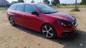 Red Peugeot 308 2018 in Taurage, with an engine capacity of 2.00 L and mileage of 253 thousand km for 7600 €, photo  on AUTOMOTO.COM.LV