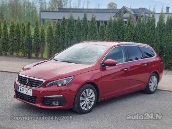 Sarkans Peugeot 308 2018 Tartu, ar dzinēja tilpumu 1.20 L un nobraukumu 222 tūkst. km par 7250 €, foto 2 vietnē AUTOMOTO.COM.LV
