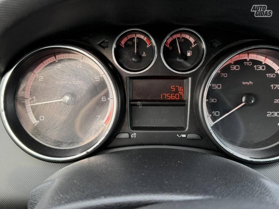 Peugeot 308 2010 in Siauliai, with an engine capacity of 1.60 L and mileage of 176 thousand km for 1850 €, photo 14 on AUTOMOTO.COM.LV