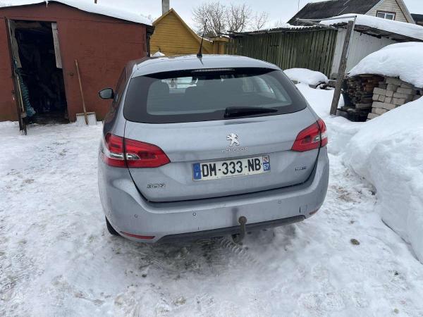 Peugeot 308 2014 Panevēža, ar dzinēja tilpumu 1.56 L un nobraukumu 206 tūkst. km par 3000 €, foto 7 vietnē AUTOMOTO.COM.LV