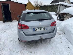 Peugeot 308 2014 in Panevezys, with an engine capacity of 1.56 L and mileage of 206 thousand km for 3000 €, photo 7 on AUTOMOTO.COM.LV
