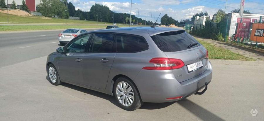 Peugeot 308 2015 Kauņa, ar dzinēja tilpumu 1.56 L un nobraukumu 197 tūkst. km par 4650 €, foto 7 vietnē AUTOMOTO.COM.LV