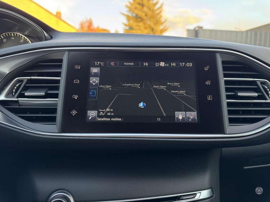 Peugeot 308 2015 Kauņa, ar dzinēja tilpumu 1.20 L un nobraukumu 130 tūkst. km par 3999 €, foto 18 vietnē AUTOMOTO.COM.LV