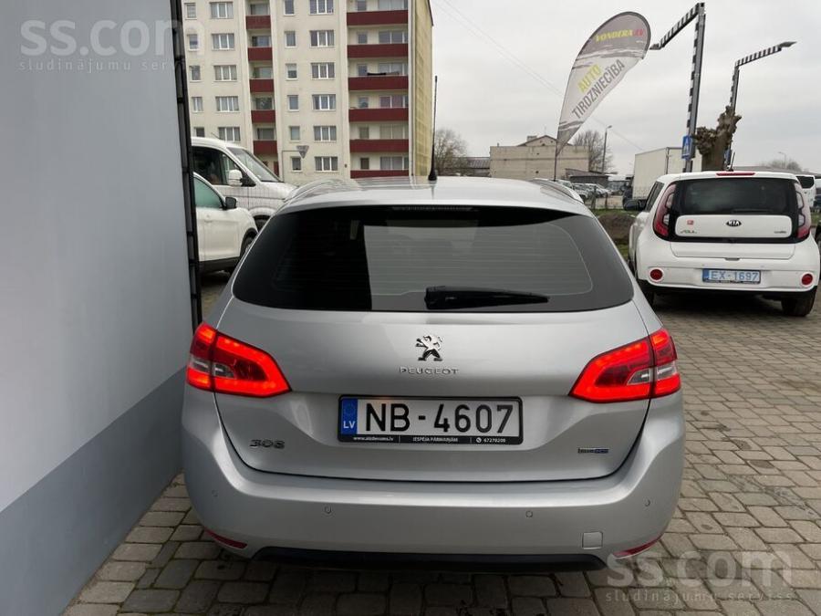 Peugeot 308 2016 Talsi, ar dzinēja tilpumu 1.60 L un nobraukumu 269 tūkst. km par 5850 €, foto 4 vietnē AUTOMOTO.COM.LV