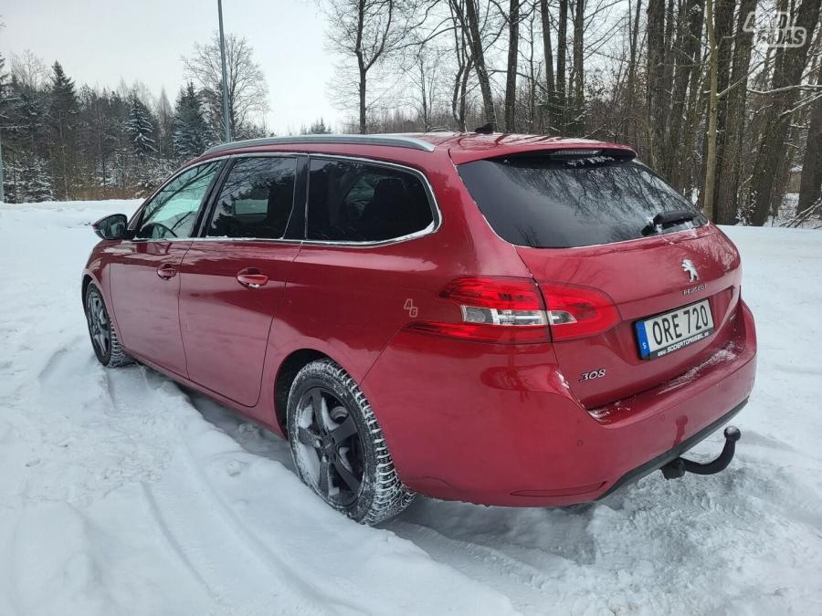 Peugeot 308 2016 in Jurbarkas, with an engine capacity of 1.60 L and mileage of 260 thousand km for 4850 €, photo 3 on AUTOMOTO.COM.LV