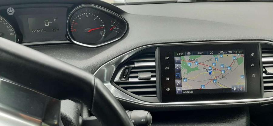 Peugeot 308 2017 Viļņa, ar dzinēja tilpumu 1.56 L un nobraukumu 227 tūkst. km par 6200 €, foto 16 vietnē AUTOMOTO.COM.LV