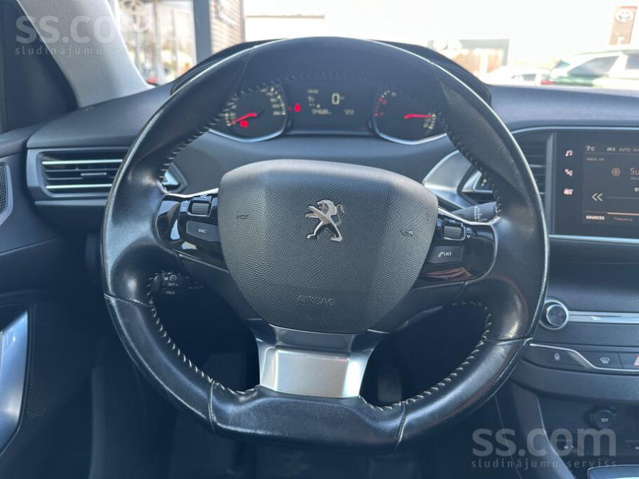 Пежо 308 2018 в Лиепая, объемом двигателя 1.20 л и пробегом 135 тыс. км за 5700 €, фото 12 на AUTOMOTO.COM.LV