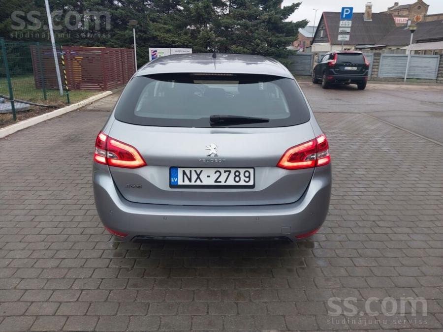 Peugeot 308 2019 in Jelgava, with an engine capacity of 1.20 L and mileage of 63 thousand km for 7750 €, photo 4 on AUTOMOTO.COM.LV