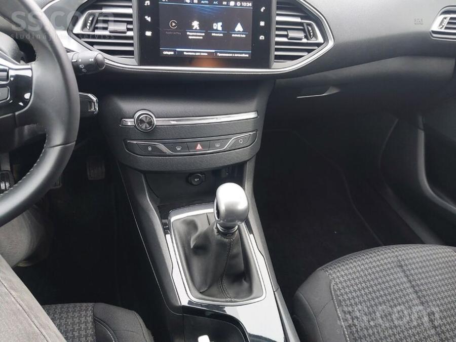 Peugeot 308 2019 in Jelgava, with an engine capacity of 1.20 L and mileage of 63 thousand km for 7750 €, photo 13 on AUTOMOTO.COM.LV