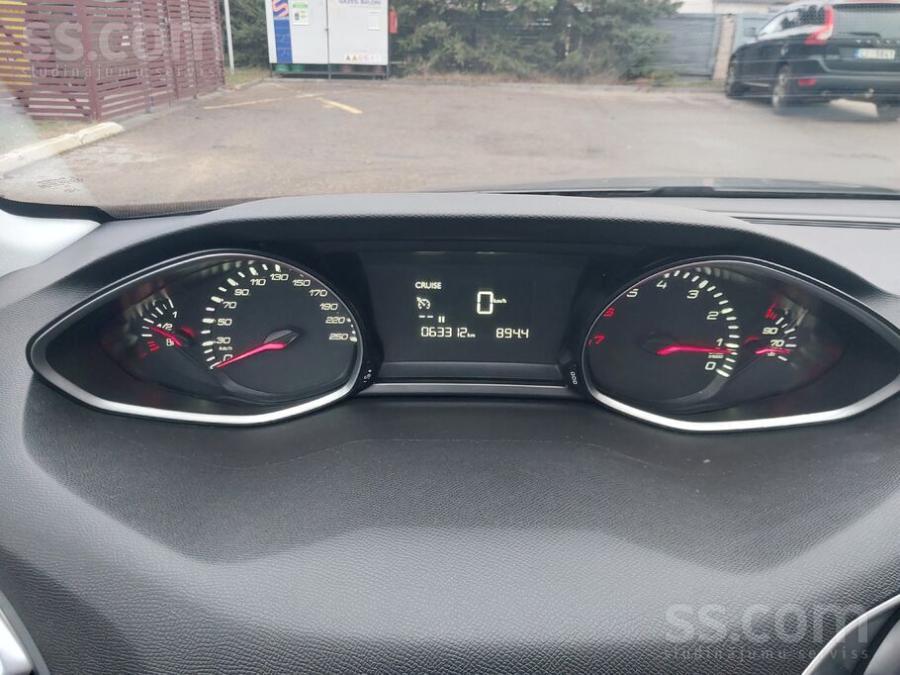 Peugeot 308 2019 in Jelgava, with an engine capacity of 1.20 L and mileage of 63 thousand km for 7750 €, photo 15 on AUTOMOTO.COM.LV