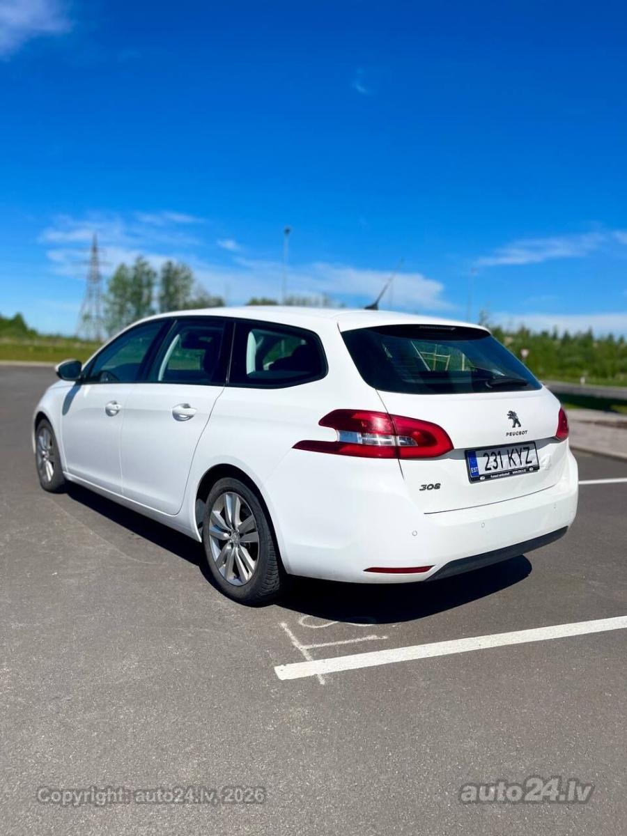 Peugeot 308 2020 in Tallinn, with an engine capacity of 1.50 L and mileage of 229 thousand km for 8950 €, photo 5 on AUTOMOTO.COM.LV