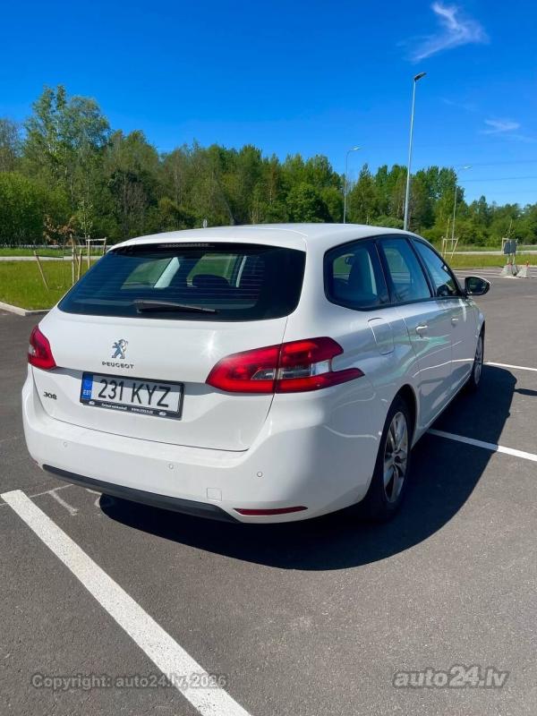 Peugeot 308 2020 Tallina, ar dzinēja tilpumu 1.50 L un nobraukumu 229 tūkst. km par 8950 €, foto 5 vietnē AUTOMOTO.COM.LV