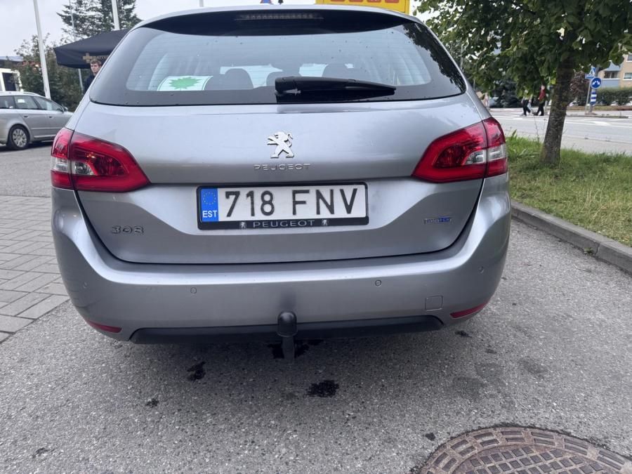 Peugeot 308 2020 Tallina, ar dzinēja tilpumu 1.60 L un nobraukumu 301 tūkst. km par 6500 €, foto 15 vietnē AUTOMOTO.COM.LV