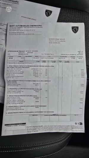 Пежо 308 2022 в Таураге, объемом двигателя 1.50 л и пробегом 171 тыс. км за 14278 €, фото 32 на AUTOMOTO.COM.LV