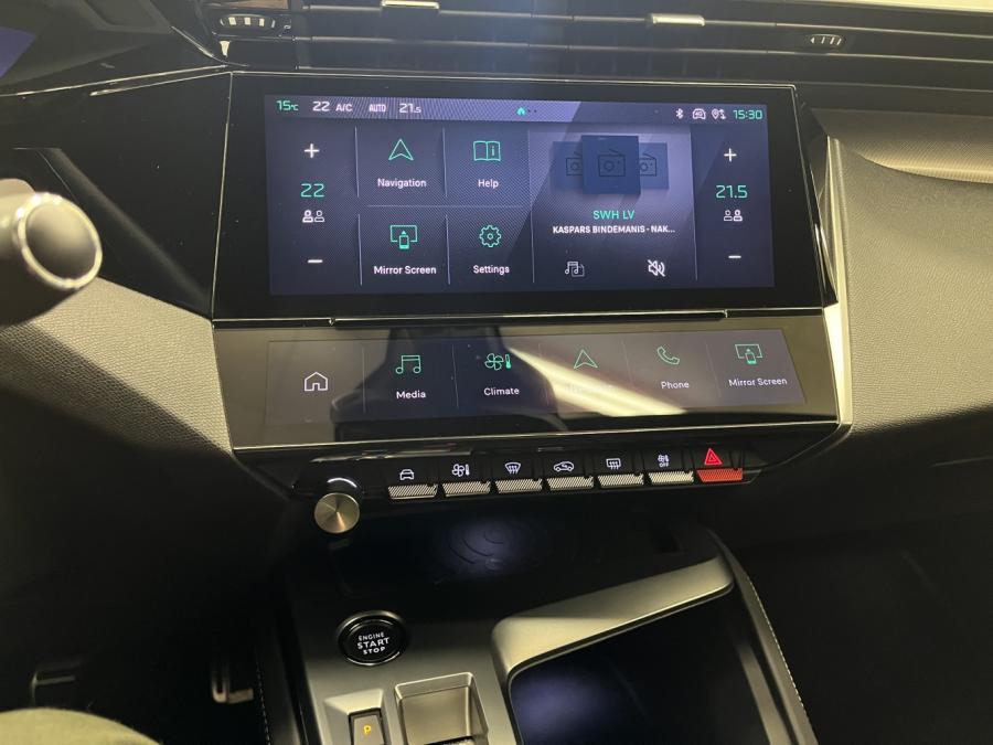 Peugeot 308 2023 Rīga, ar dzinēja tilpumu 1.50 L un nobraukumu 27 tūkst. km par 2490000 €, foto 14 vietnē AUTOMOTO.COM.LV