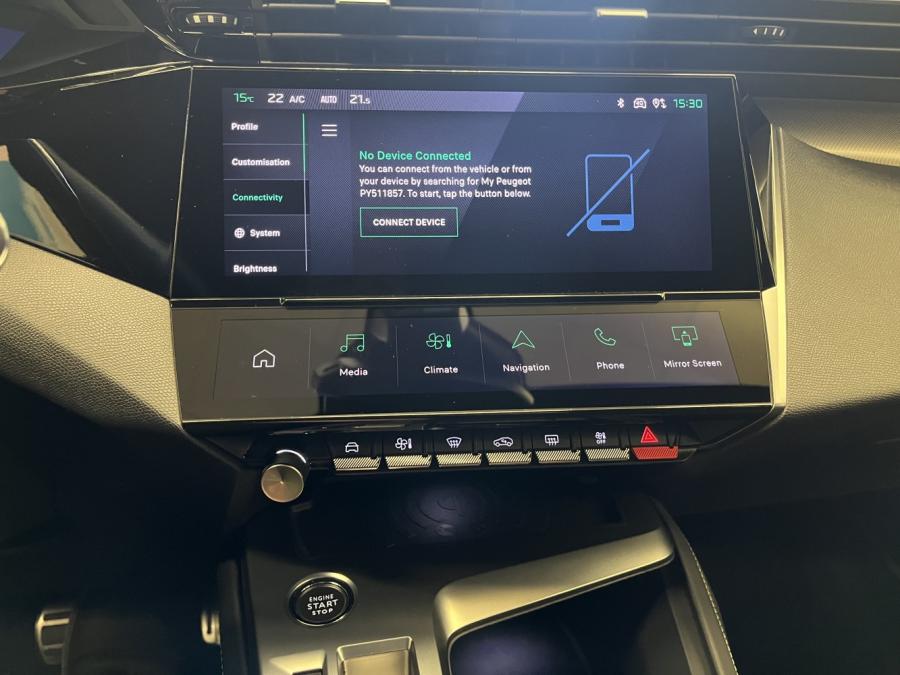 Peugeot 308 2023 Rīga, ar dzinēja tilpumu 1.50 L un nobraukumu 27 tūkst. km par 2490000 €, foto 17 vietnē AUTOMOTO.COM.LV