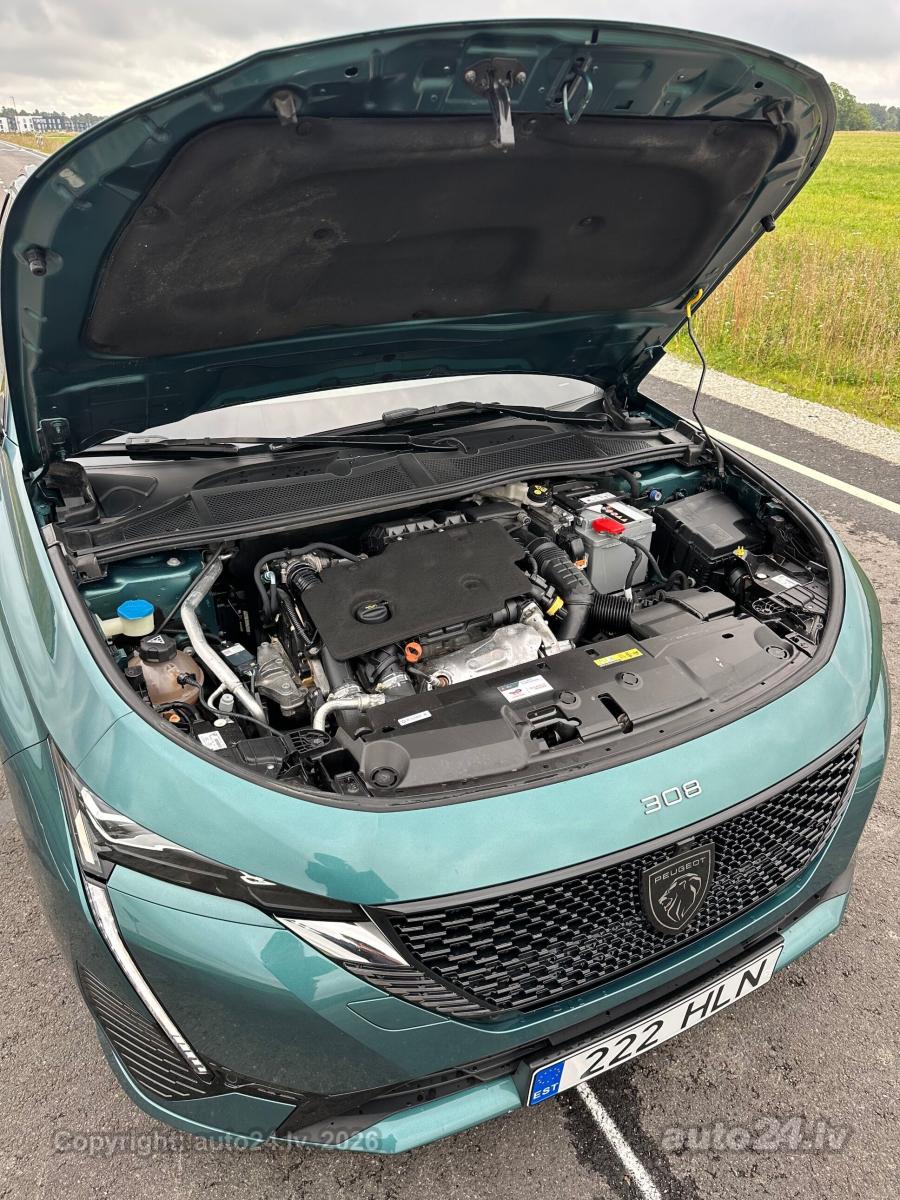 Peugeot 308 2023 in Tallinn, with an engine capacity of 1.50 L and mileage of 114 thousand km for 19900 €, photo 12 on AUTOMOTO.COM.LV