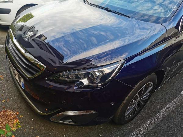Violet Peugeot 308 2017 in Kaunas, with an engine capacity of 1.20 L and mileage of 155 thousand km for 4700 €, photo 1 on AUTOMOTO.COM.LV