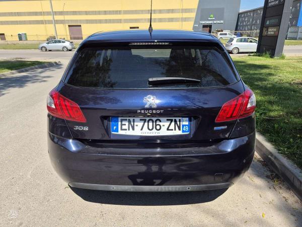 Violet Peugeot 308 2017 in Kaunas, with an engine capacity of 1.20 L and mileage of 154 thousand km for 4800 €, photo 6 on AUTOMOTO.COM.LV