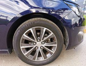Violet Peugeot 308 2017 in Kaunas, with an engine capacity of 1.20 L and mileage of 150 thousand km for 4700 €, photo 11 on AUTOMOTO.COM.LV