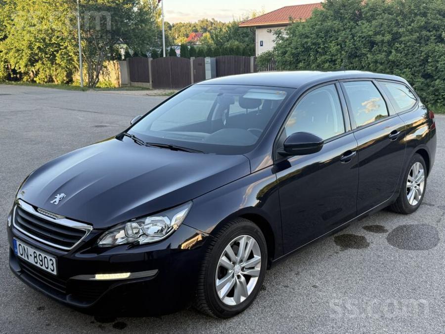 Violet Peugeot 308 2014 in Ogre, with an engine capacity of 1.60 L and mileage of 259 thousand km for 5390 €, photo 12 on AUTOMOTO.COM.LV