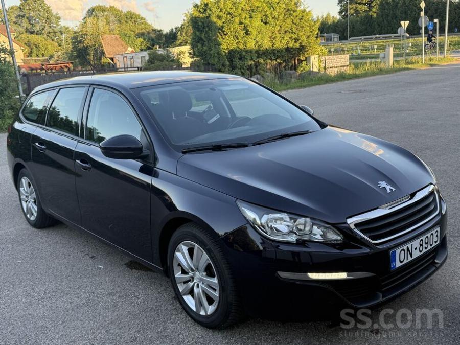 Violet Peugeot 308 2014 in Ogre, with an engine capacity of 1.60 L and mileage of 259 thousand km for 5390 €, photo 13 on AUTOMOTO.COM.LV