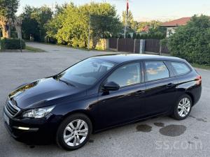 Violet Peugeot 308 2014 in Ogre, with an engine capacity of 1.60 L and mileage of 259 thousand km for 5390 €, photo 15 on AUTOMOTO.COM.LV