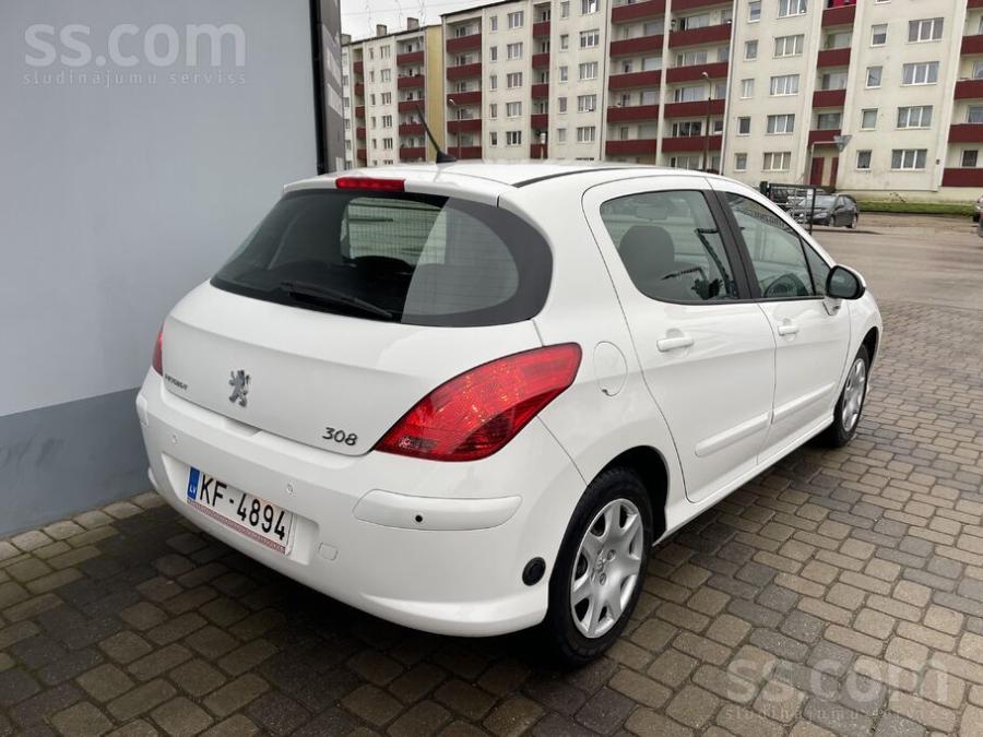 Balts Peugeot 308 2008 Talsi, ar dzinēja tilpumu 1.60 L un nobraukumu 197 tūkst. km par 3300 €, foto 3 vietnē AUTOMOTO.COM.LV