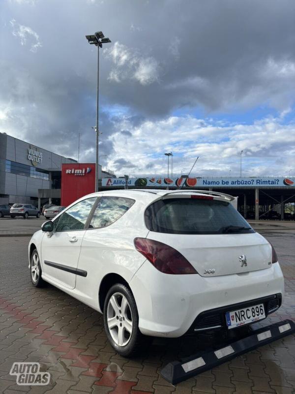 Balts Peugeot 308 2009 Ukmergė, ar dzinēja tilpumu 1.60 L un nobraukumu 315 tūkst. km par 1499 €, foto 3 vietnē AUTOMOTO.COM.LV