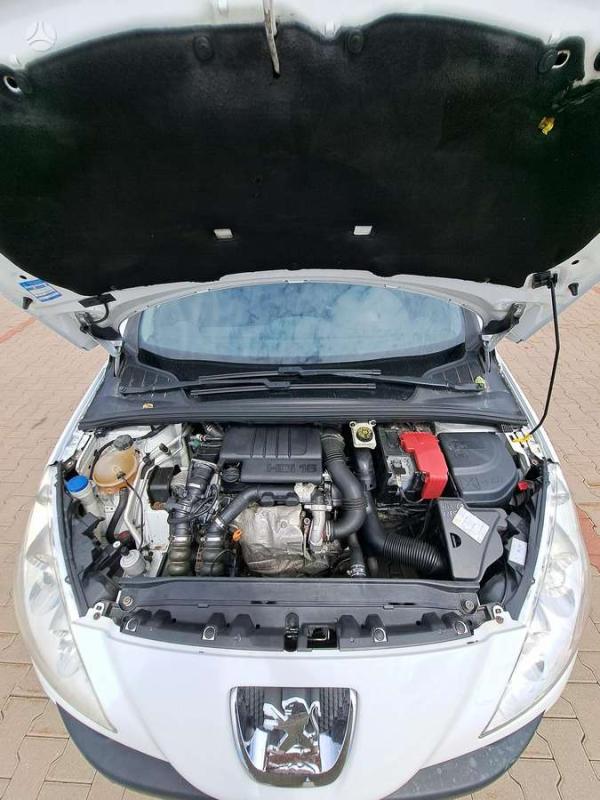 Balts Peugeot 308 2010 Viļņa, ar dzinēja tilpumu 1.56 L un nobraukumu 257 tūkst. km par 1950 €, foto 5 vietnē AUTOMOTO.COM.LV