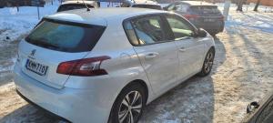 White Peugeot 308 2013 in Kaunas, with an engine capacity of 1.60 L and mileage of 188 thousand km for 3950 €, photo 6 on AUTOMOTO.COM.LV