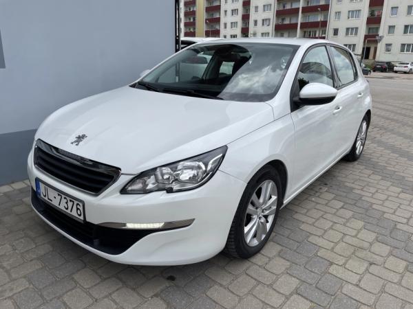 White Peugeot 308 2013 in Riga, with an engine capacity of 1.60 L and mileage of 170 thousand km for 4900 €, photo 5 on AUTOMOTO.COM.LV