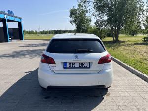 Белый Пежо 308 2013 в Силламяэ, объемом двигателя 1.60 л и пробегом 116 тыс. км за 4950 €, фото 5 на AUTOMOTO.COM.LV