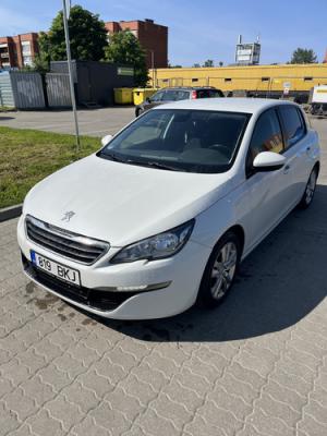 Белый Пежо 308 2013 в Силламяэ, объемом двигателя 1.60 л и пробегом 116 тыс. км за 4950 €, фото 7 на AUTOMOTO.COM.LV