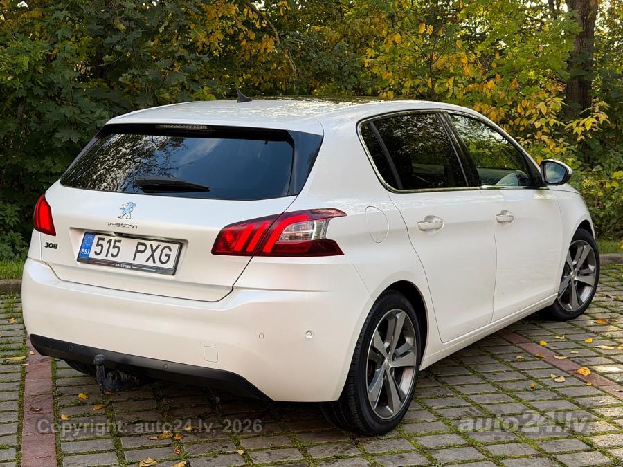 Balts Peugeot 308 2013 Tallina, ar dzinēja tilpumu 1.60 L un nobraukumu 162 tūkst. km par 5700 €, foto 5 vietnē AUTOMOTO.COM.LV