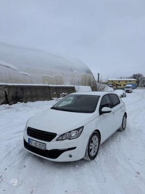Balts Peugeot 308 2014 Panevēža, ar dzinēja tilpumu 1.56 L un nobraukumu 250 tūkst. km par 6100 €, foto  vietnē AUTOMOTO.COM.LV