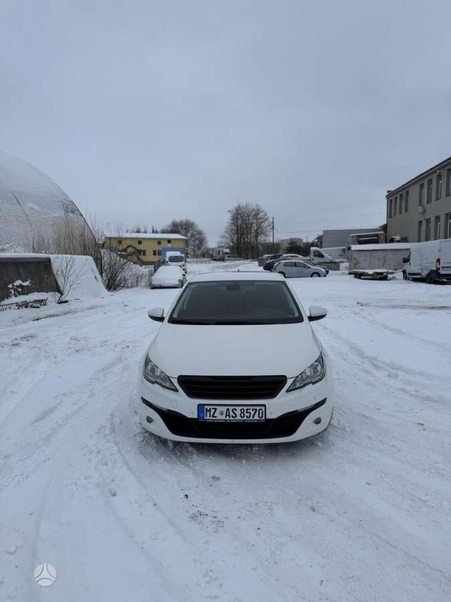 Balts Peugeot 308 2014 Panevēža, ar dzinēja tilpumu 1.56 L un nobraukumu 250 tūkst. km par 6100 €, foto 2 vietnē AUTOMOTO.COM.LV