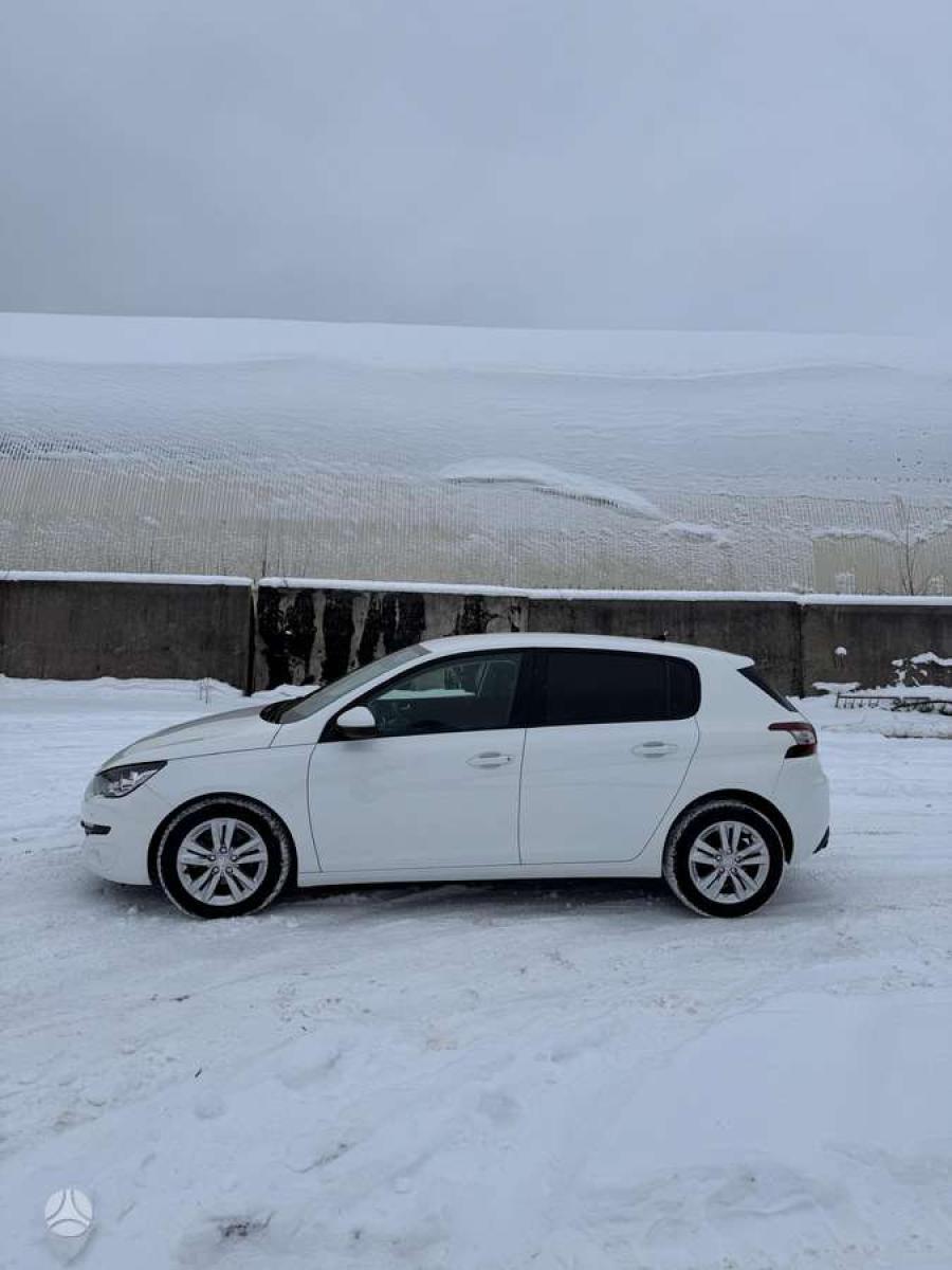 Balts Peugeot 308 2014 Panevēža, ar dzinēja tilpumu 1.56 L un nobraukumu 250 tūkst. km par 6100 €, foto 3 vietnē AUTOMOTO.COM.LV