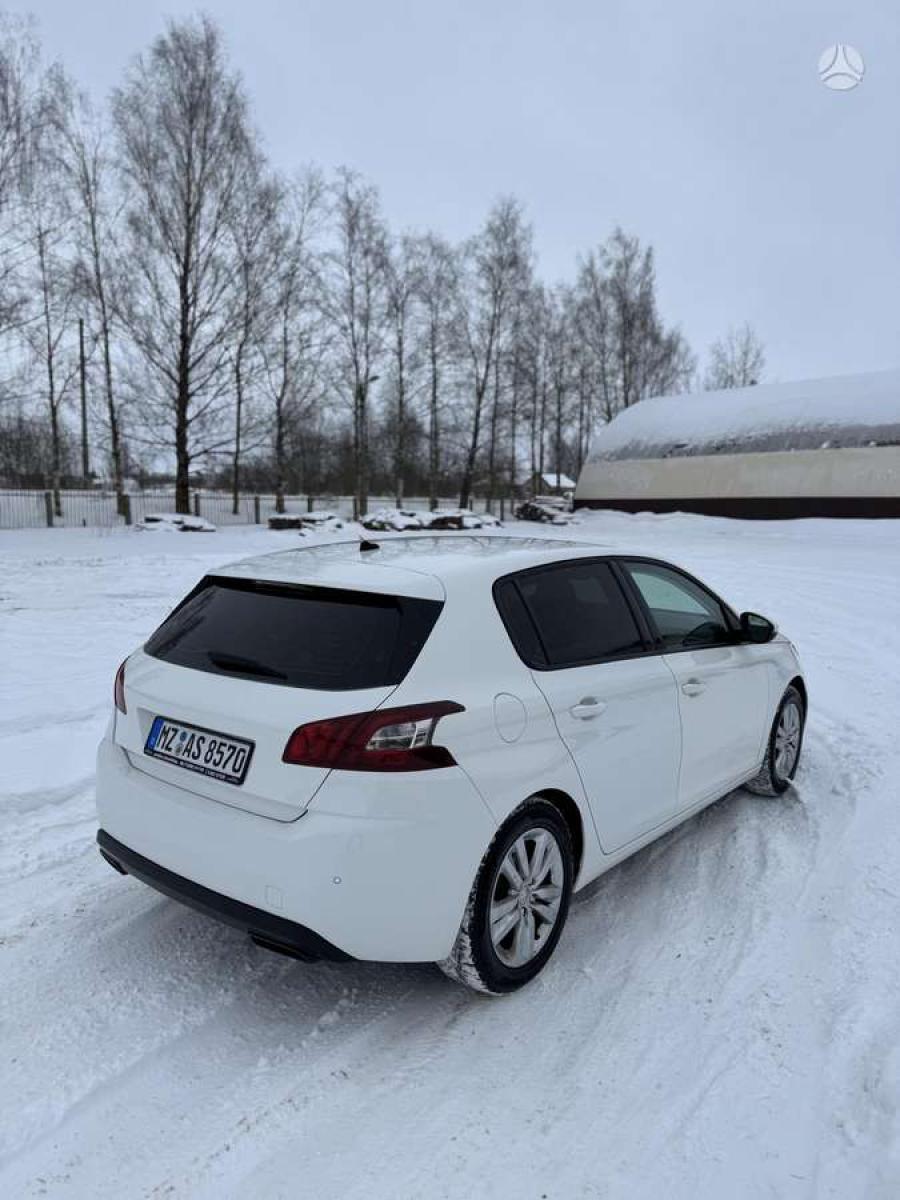 Balts Peugeot 308 2014 Panevēža, ar dzinēja tilpumu 1.56 L un nobraukumu 250 tūkst. km par 6100 €, foto 6 vietnē AUTOMOTO.COM.LV