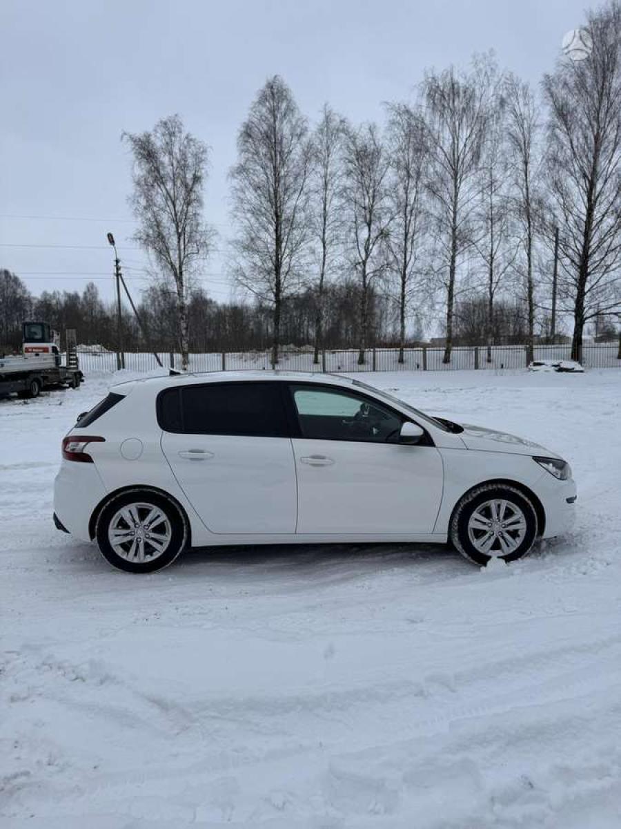Balts Peugeot 308 2014 Panevēža, ar dzinēja tilpumu 1.56 L un nobraukumu 250 tūkst. km par 6100 €, foto 7 vietnē AUTOMOTO.COM.LV