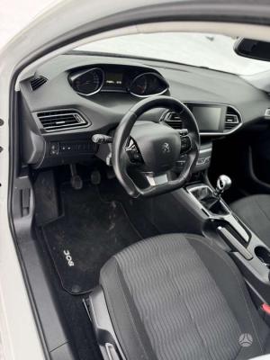 Balts Peugeot 308 2014 Panevēža, ar dzinēja tilpumu 1.56 L un nobraukumu 250 tūkst. km par 6100 €, foto 9 vietnē AUTOMOTO.COM.LV