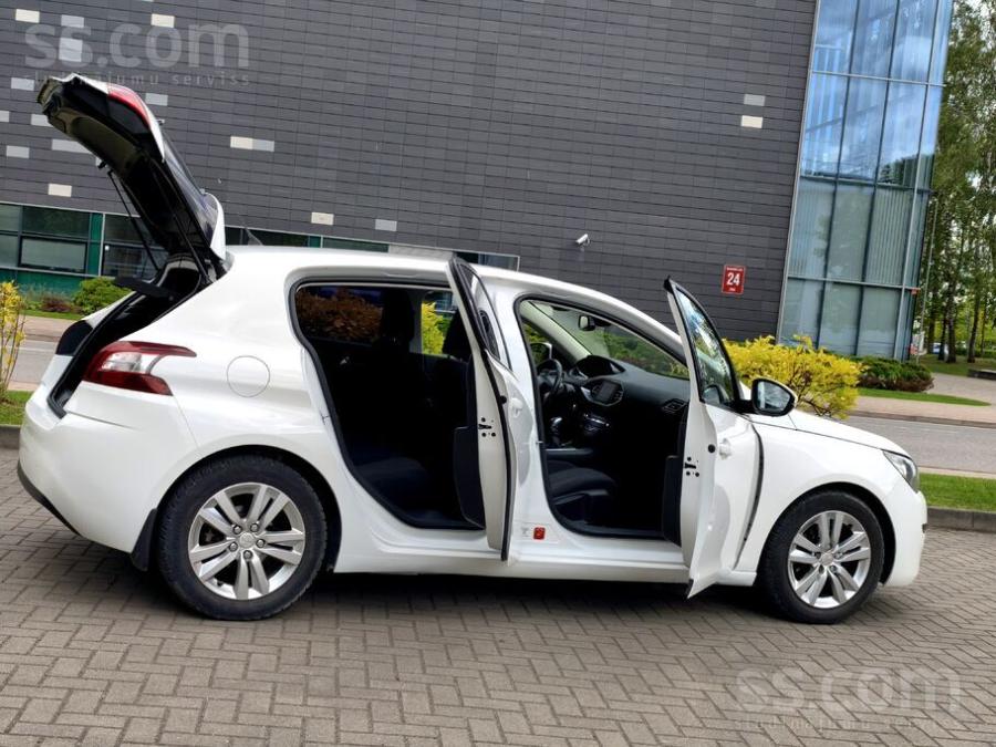 Balts Peugeot 308 2014 Jelgava, ar dzinēja tilpumu 1.60 L un nobraukumu 0 tūkst. km par 3990 €, foto 10 vietnē AUTOMOTO.COM.LV