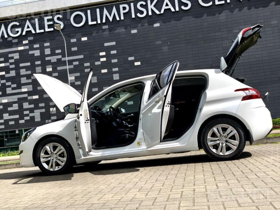 Balts Peugeot 308 2014 Jelgava, ar dzinēja tilpumu 1.60 L un nobraukumu 0 tūkst. km par 3990 €, foto 11 vietnē AUTOMOTO.COM.LV